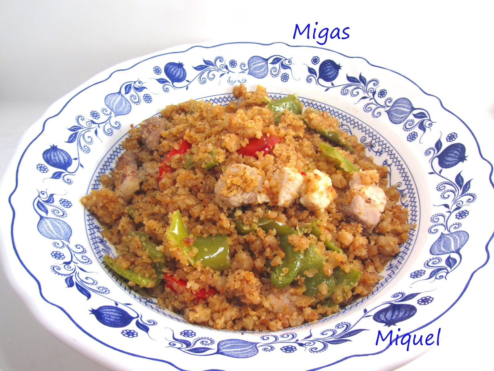 Les receptes del Miquel: Migas
