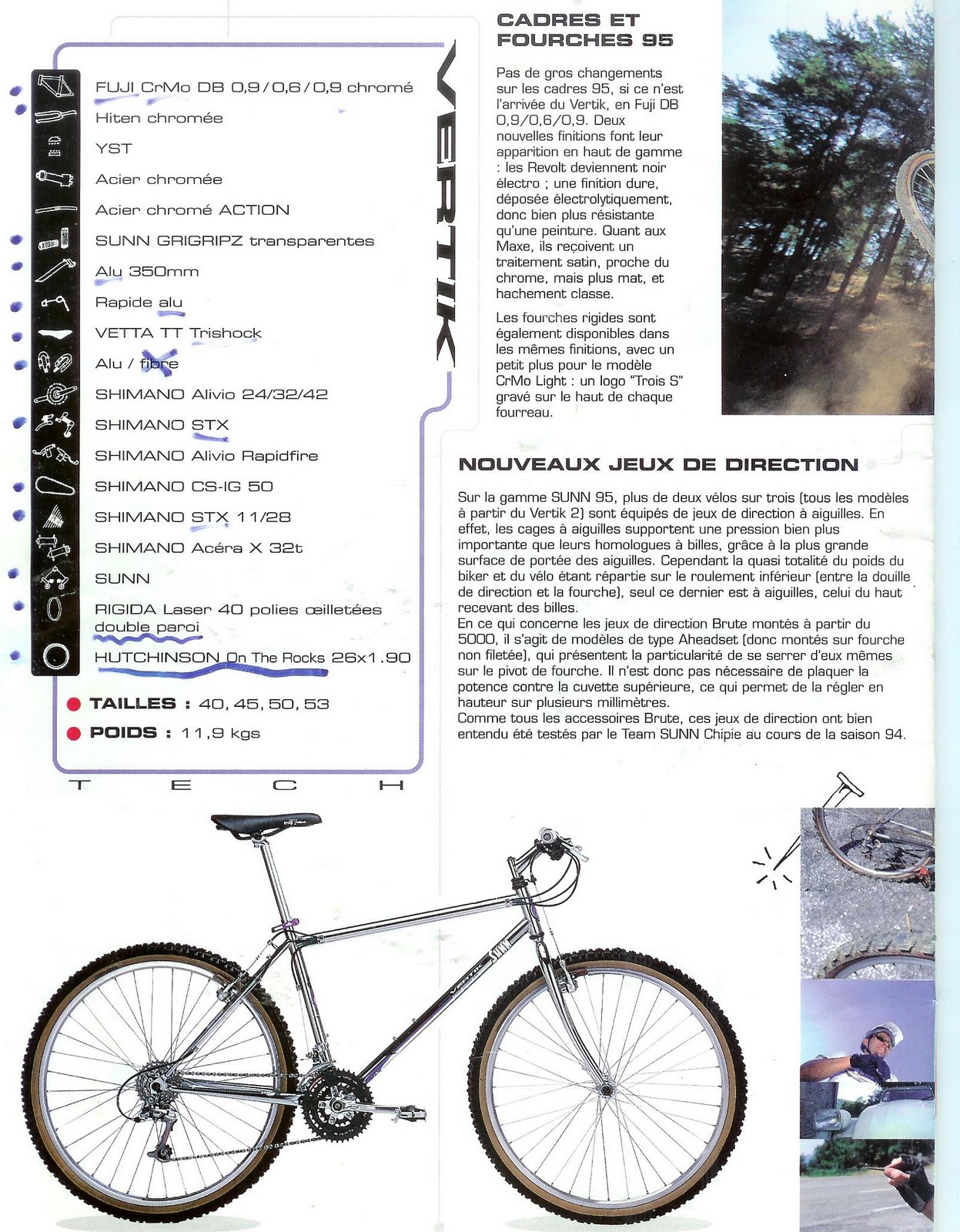 CATALOGUES SUNN: SUNN 1995