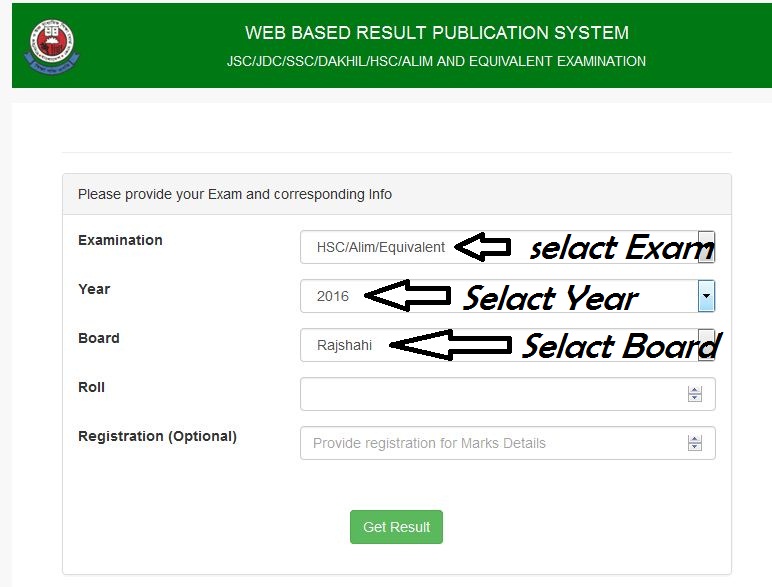 JSC, JDC, SSC, HSC Mark Web Based Result Publication System - BD ...