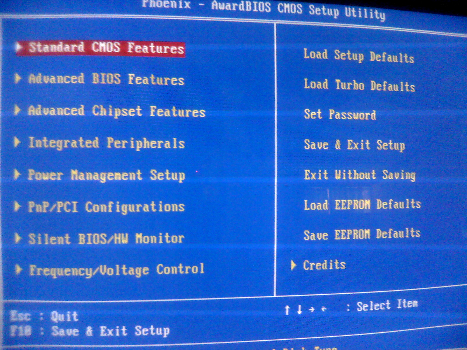 ensamble: configuracion del Bios