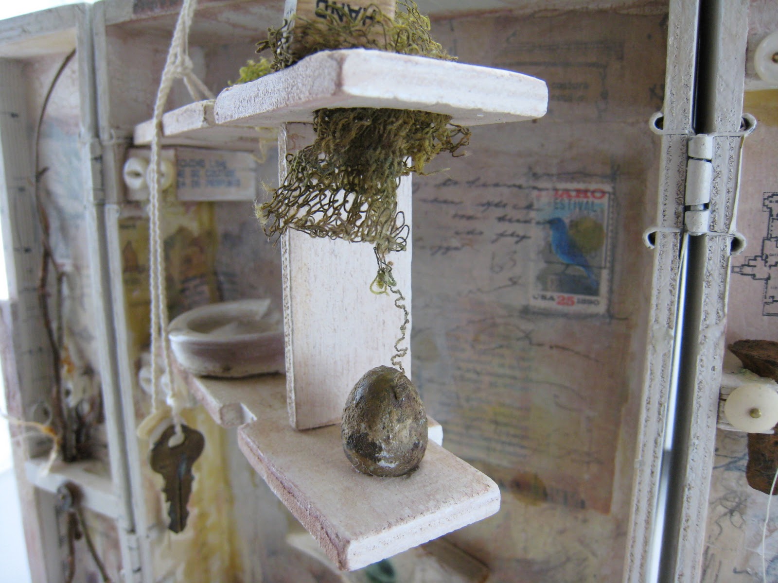 Kell Belle Studio: Altered Box Assemblage