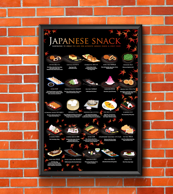 Japanese Foodie: The Snack Poster, launching a new Japanese snack ...