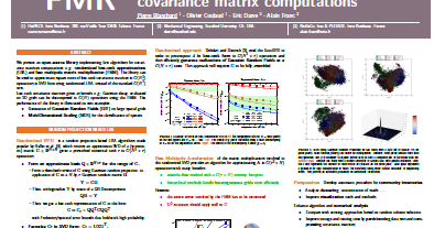Nuit Blanche: FMR: Fast randomized algorithms for covariance matrix computations - implementation