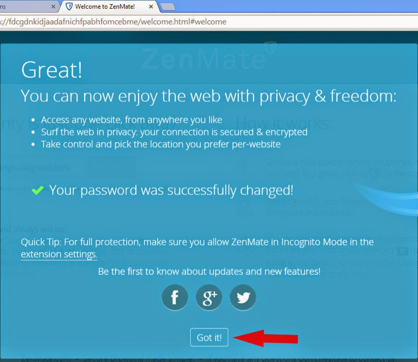 Hướng dẫn: "Vượt tường lửa" với add-on ZenMate trên trình duyệt Chrome ...