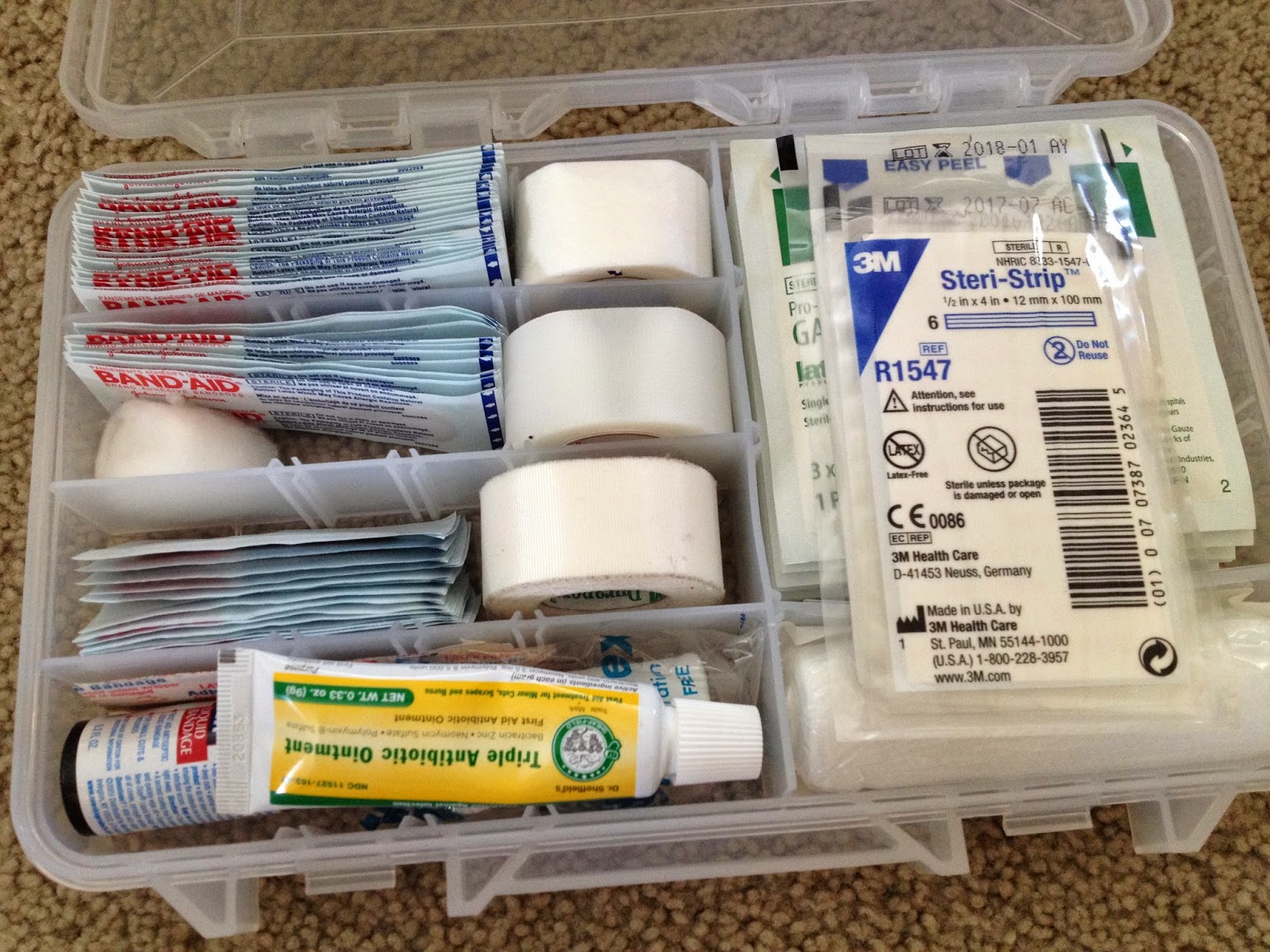 Cranberry Corner: Preparedness: A First Aid Kit