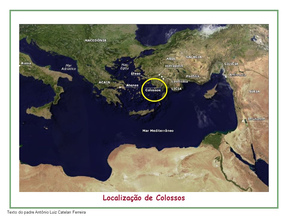 IGREJA BATISTA BÍBLICA PILÃO ARCADO - BA: Estudos Bíblicos: Colossenses ...
