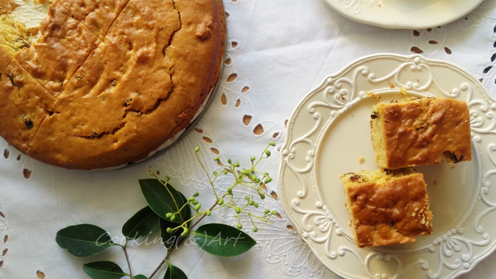 Φανουρόπιτα / Fanouropita (The cake of Saint Fanourios) - Cooking & Art ...