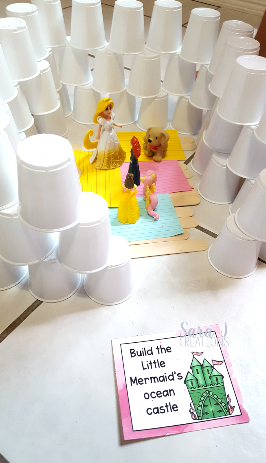 Princess STEM Challenge | Sara J Creations