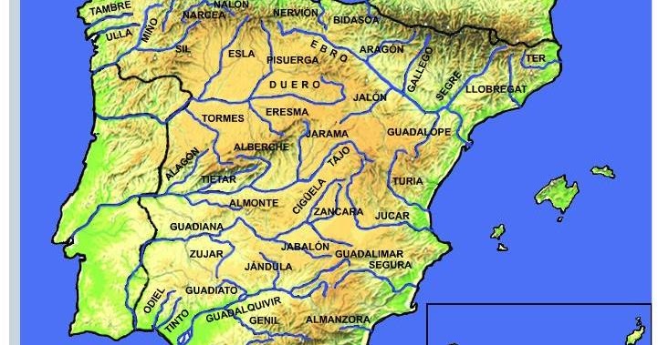 Third grade stuff: RIVERS OF SPAIN