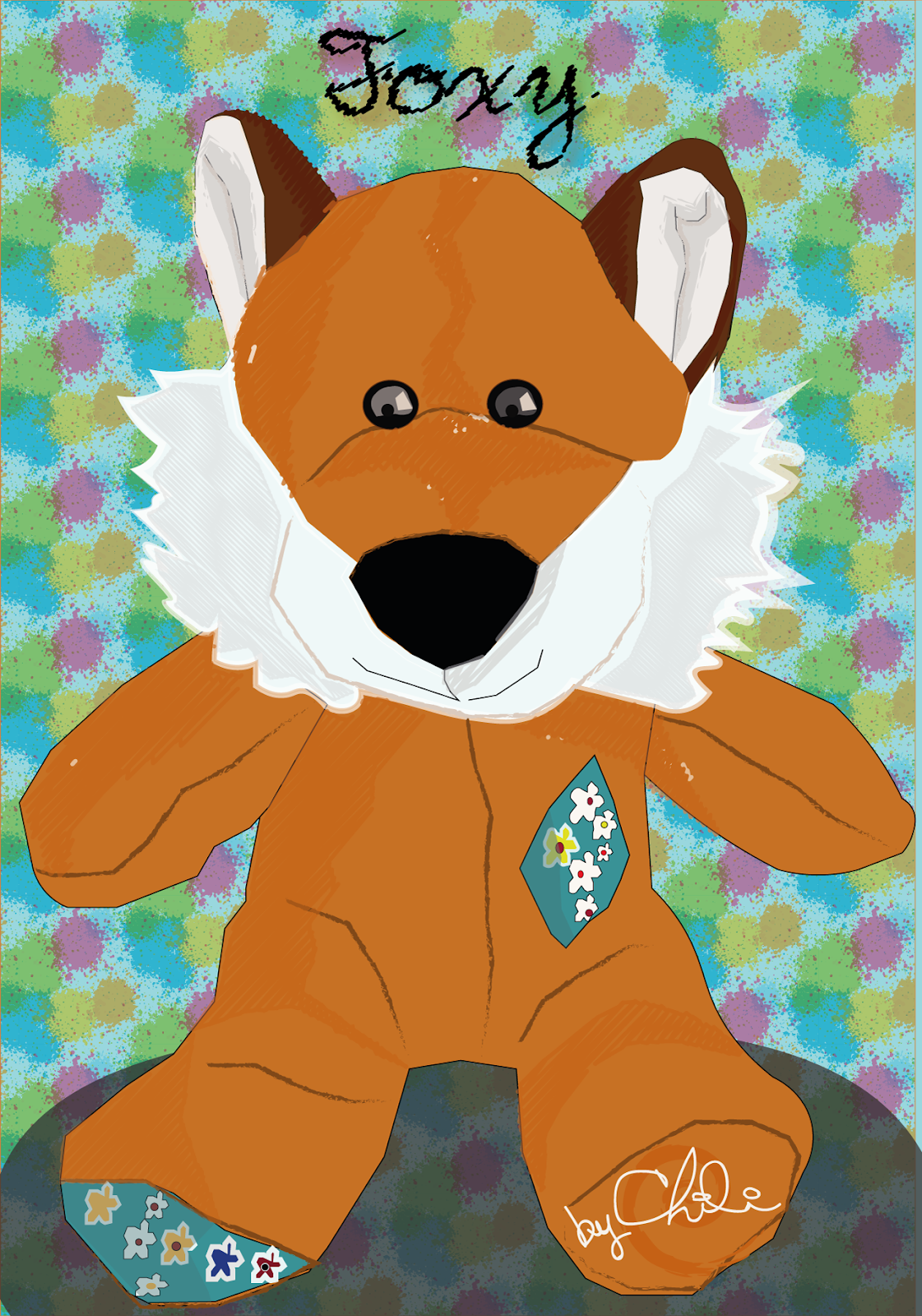 Foxy, a róka rajz :)