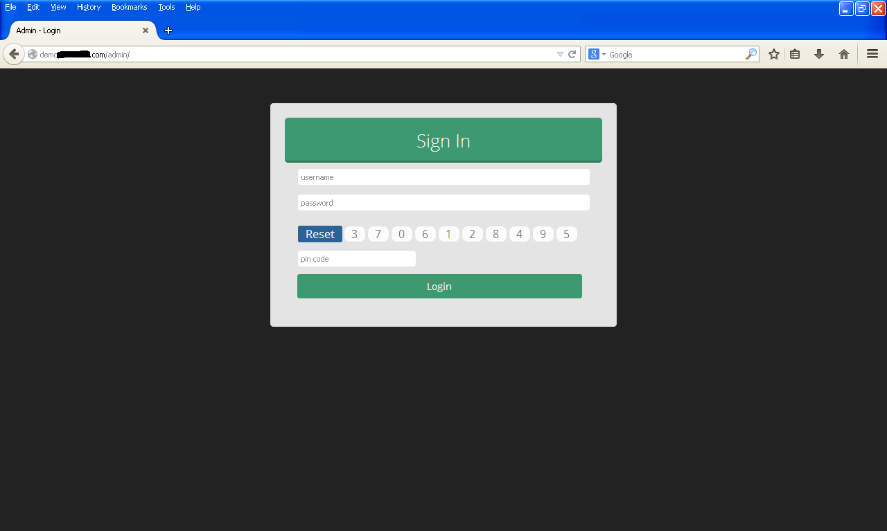 Admin Login - Evolution Script Template V5.x - scrypt4.me