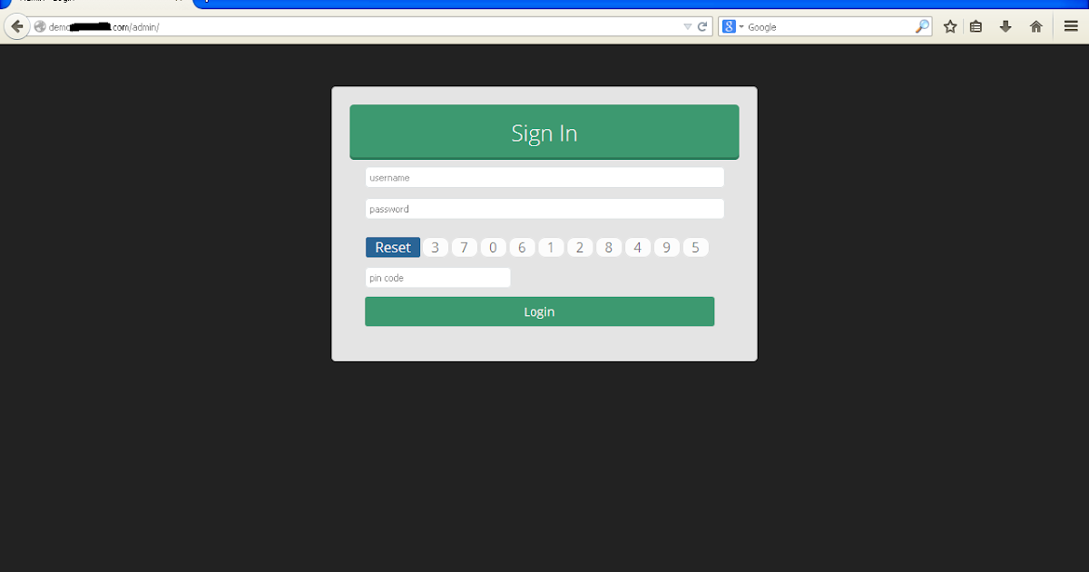 Admin Login - Evolution Script Template V5.x - scrypt4.me