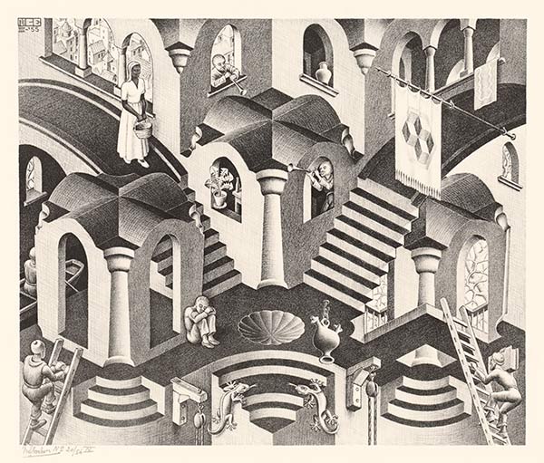 That's Inked Up: The Twisted Reality of M.C. Escher