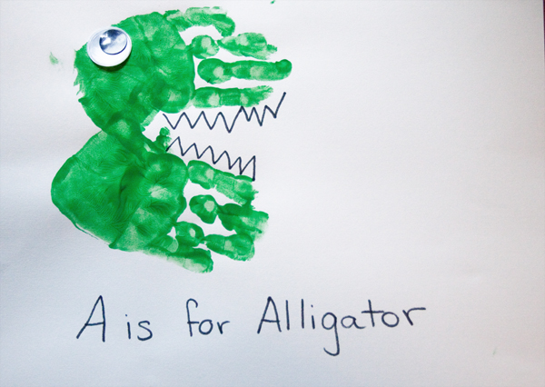 Snails and Puppy Dog Tails: A is for Alligator ...again