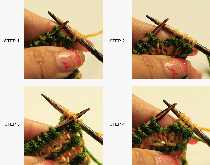 Anything Creative: Multicolor Knit Pattern a Day - Day 2 - SIMPLE PEARL ...