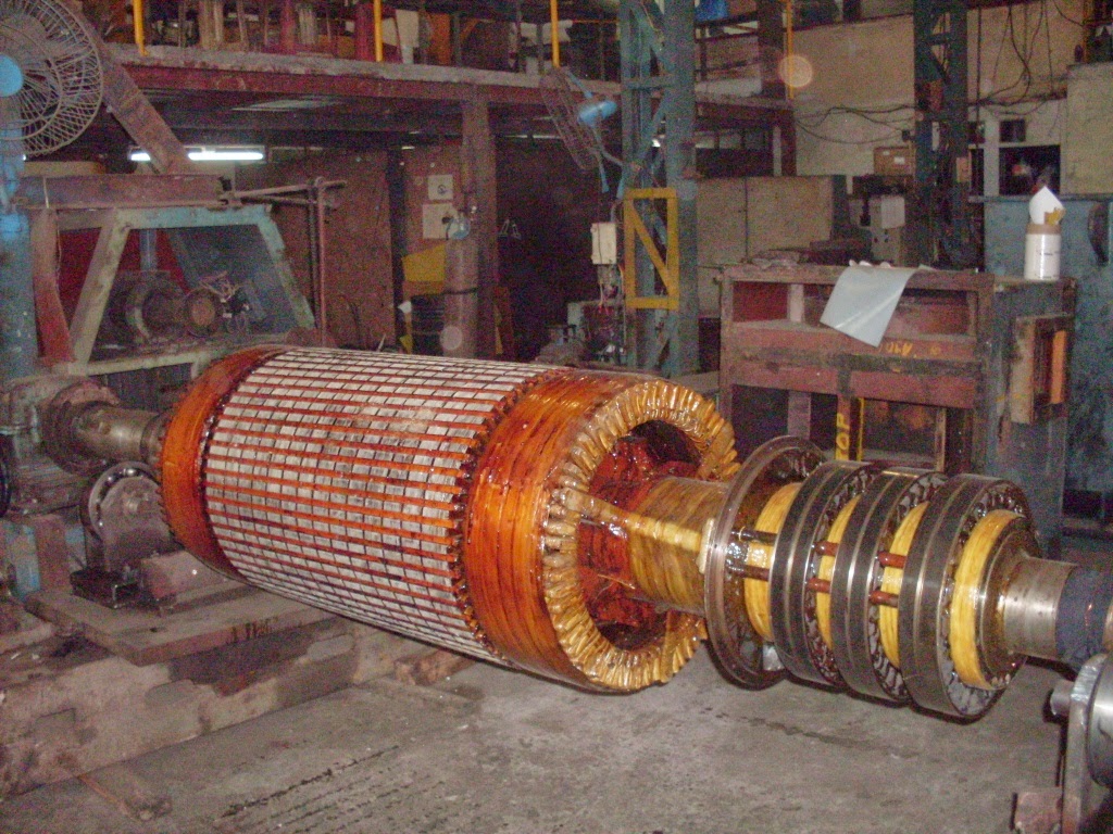 Electric Motor - By Aditya Upalekar.: Slip Ring Wound Rotor Winding