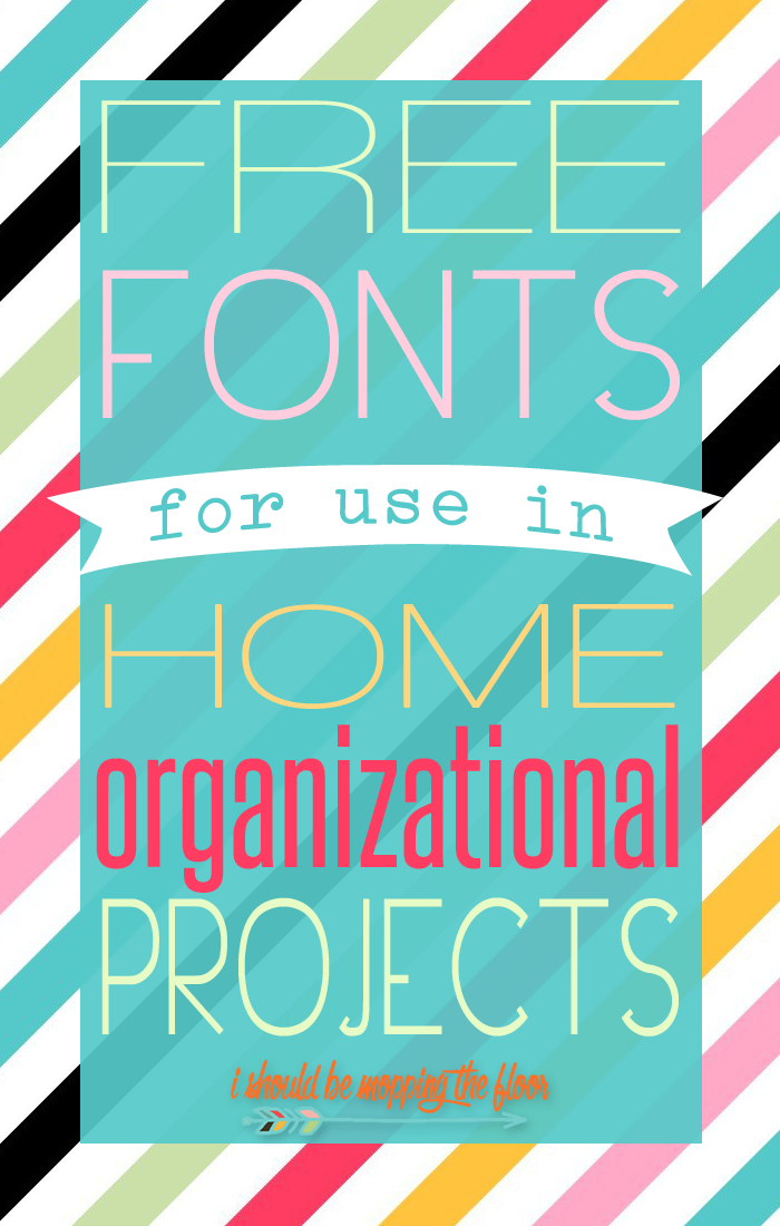 Free Fonts for Organizational Projects (and Free Graphics, too!) | i ...