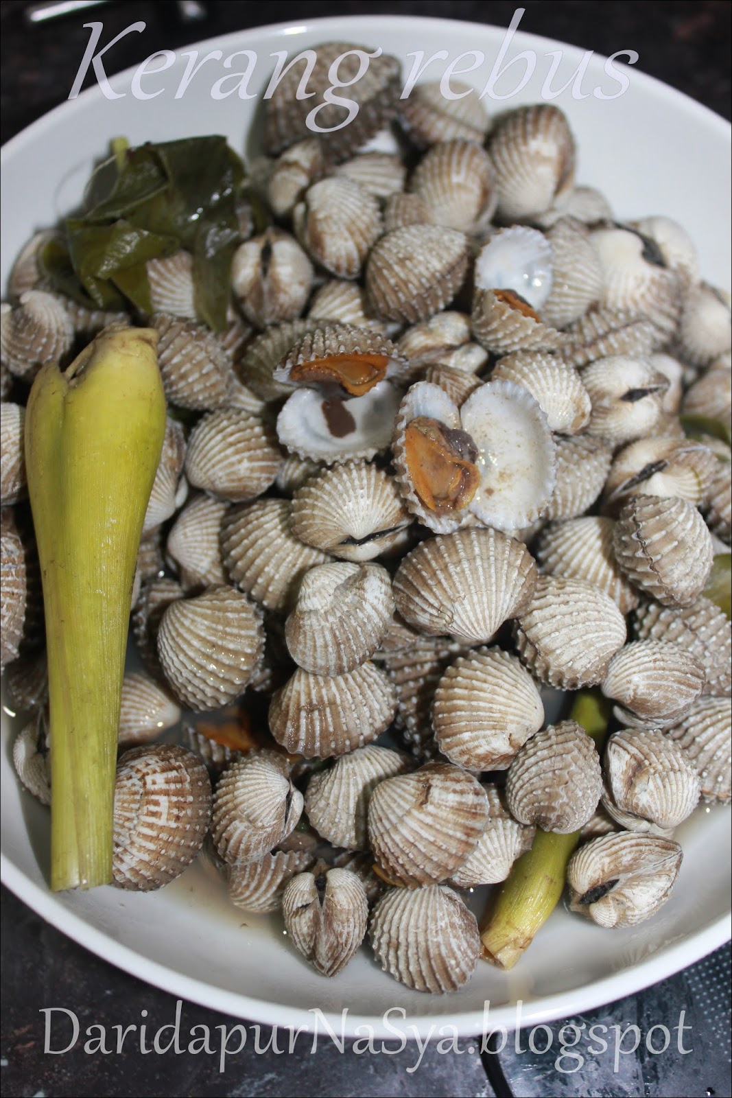Dari Dapur NaSya: Kerang rebus