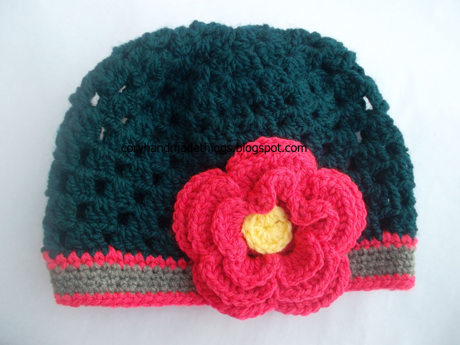 Cory handmade things: Caciuli si palariute crosetate