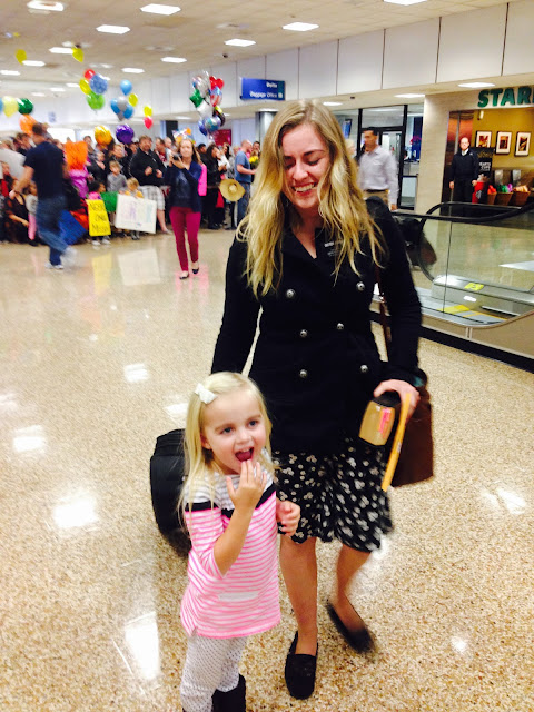 Sister Swenson spreads the word to California!: Comin' Home