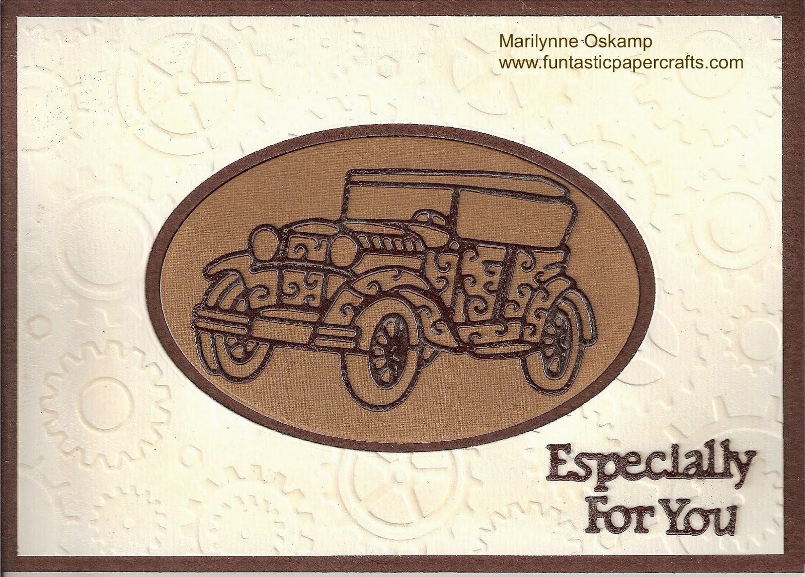 Funtastic Paper Crafts!: Tattered Lace Old Fashioned Car