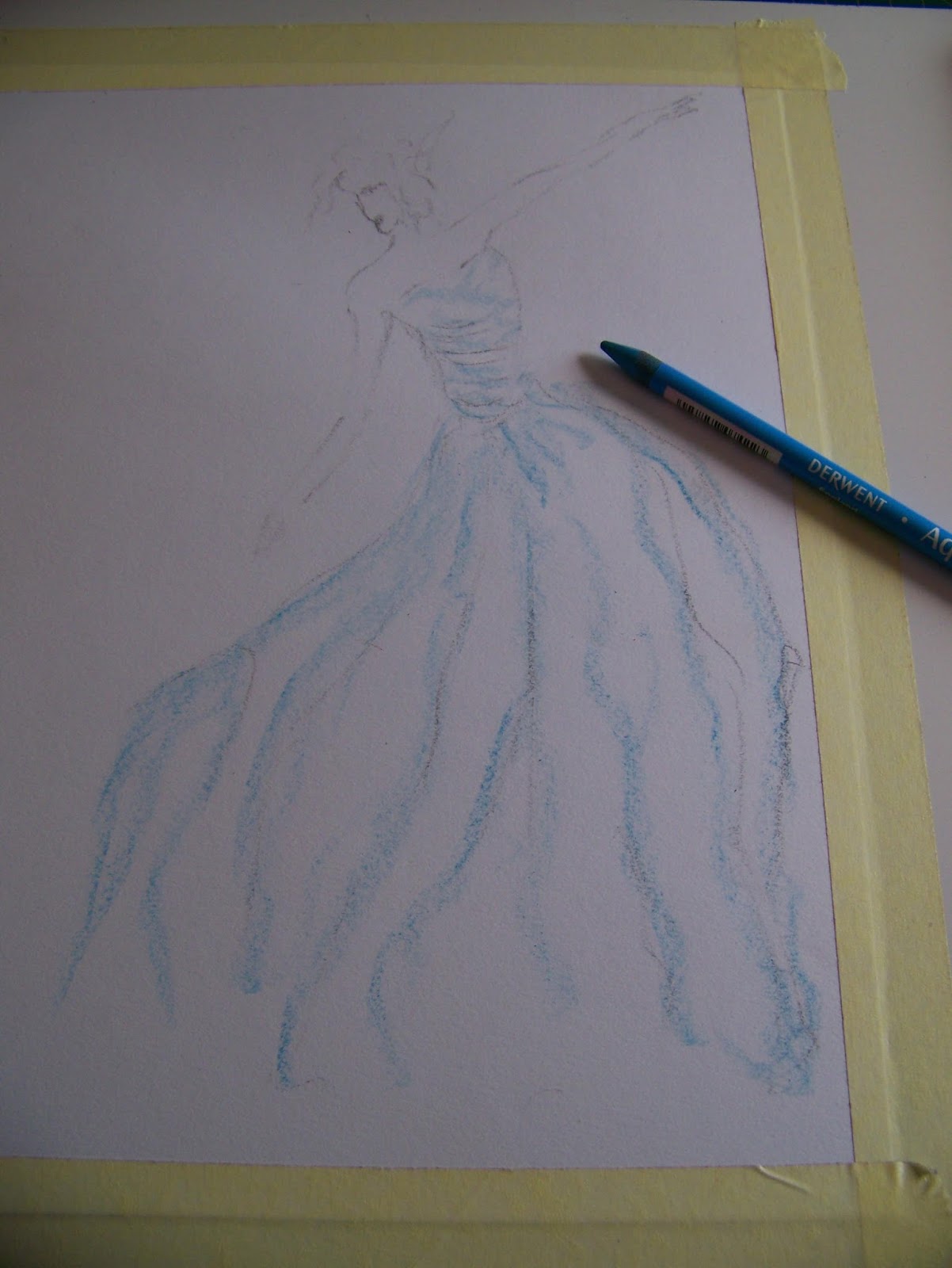 A Pretty Talent Blog: Painting with Derwent Aquatone