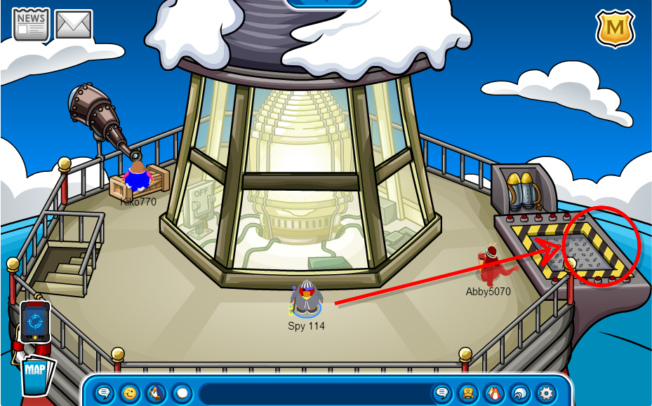 Club Penguin latest: Jet Pack Adventure.