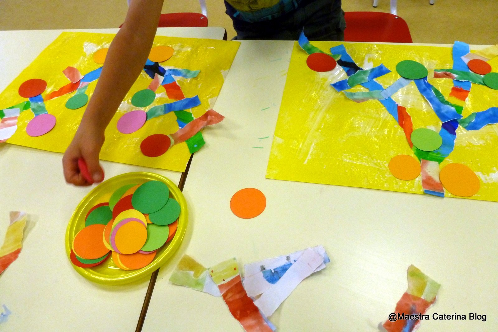 Maestra Caterina: Composizioni a collage