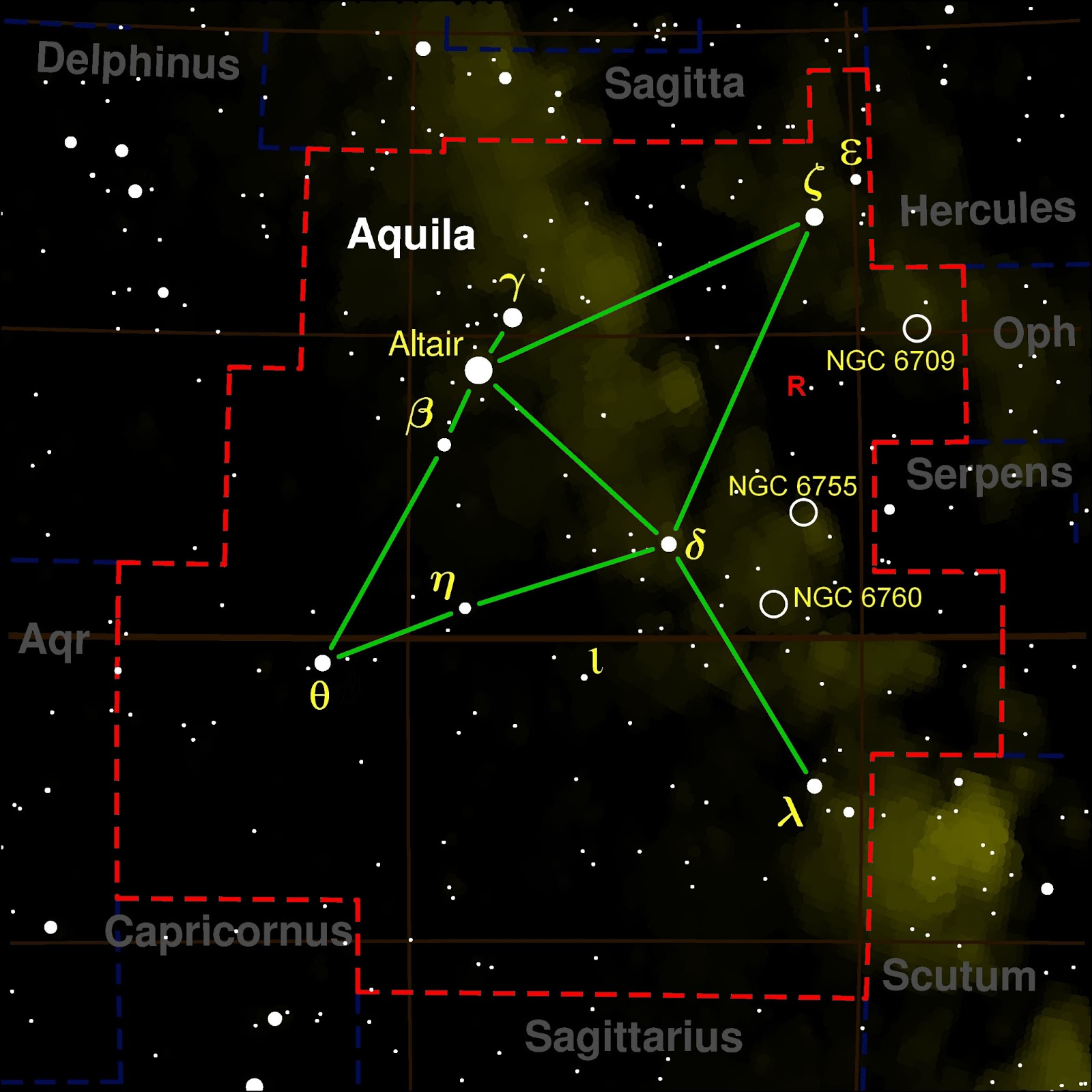 Astronomia: Aquila ( Águia )
