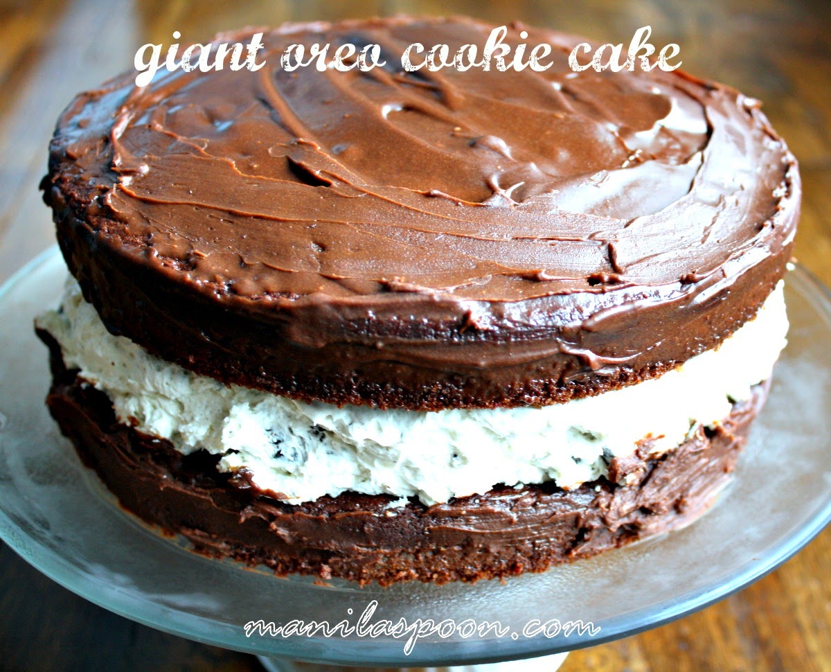 Giant Oreo Cookie Cake - Manila Spoon