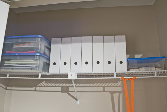 Building a Home Remodeling: My alternative to the file cabinet.