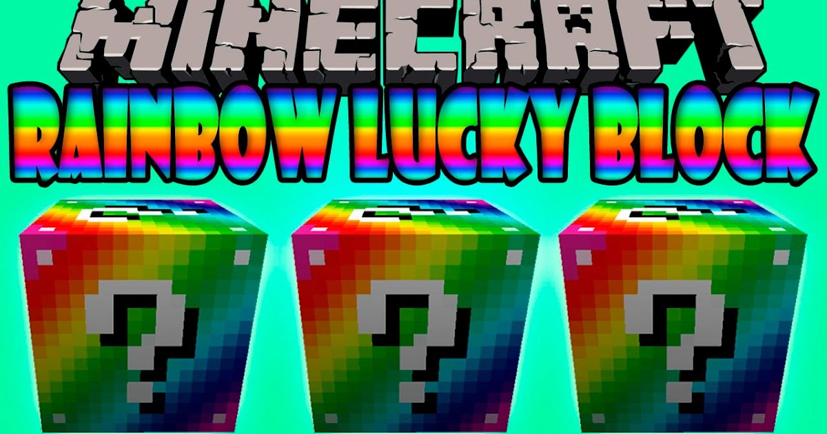 Minecraft Epico: Mod - Rainbow Lucky Block (1.7.10)