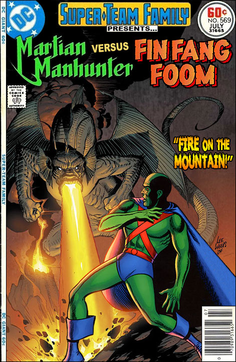 Super-Team Family: The Lost Issues!: Martian Manhunter Vs. Fin Fang Foom