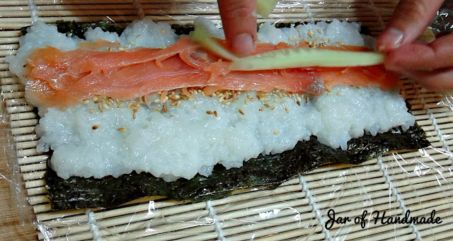 Jar Of Handmade: Recipe: Simple Maki Sushi