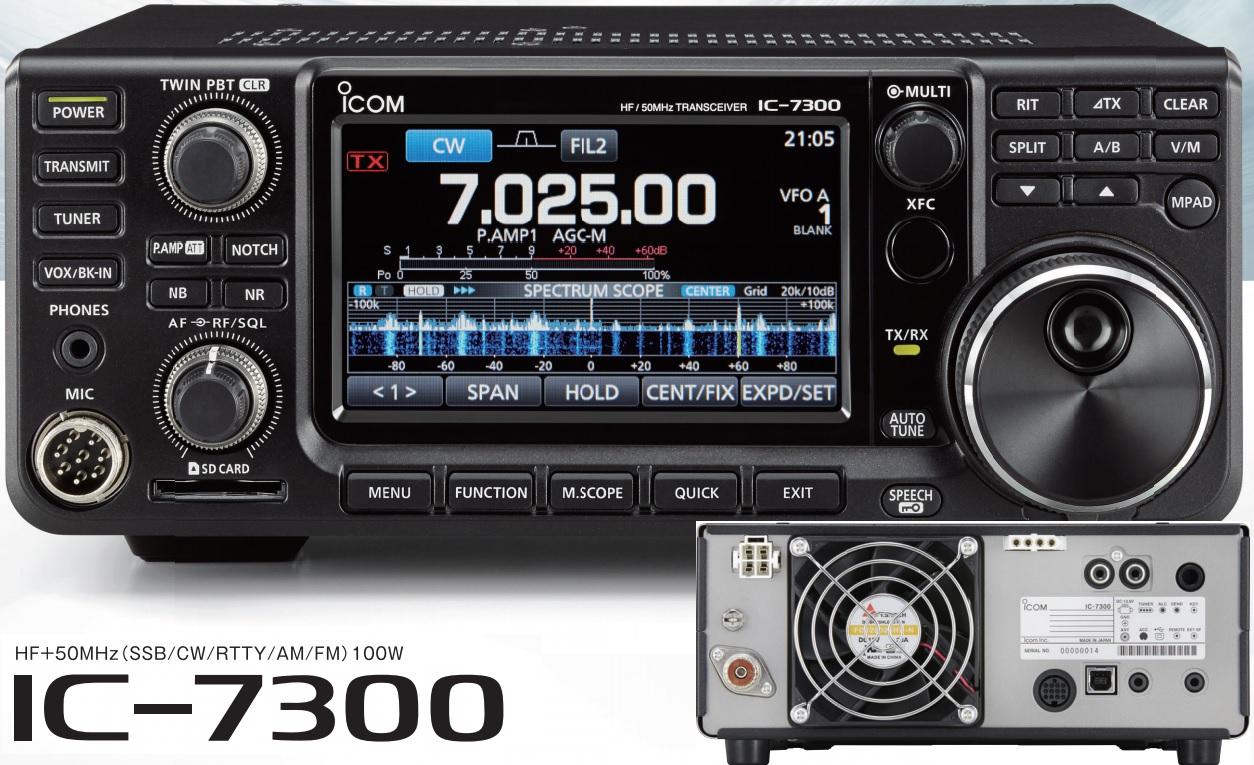 sv3auw: Icom IC-7300 review plus another FT-991 vs IC-7300 comparison!