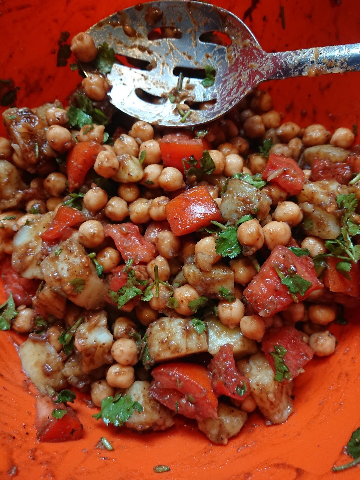Spicy Chickpea Salad (Chana Chaat) | Limitless Allergies