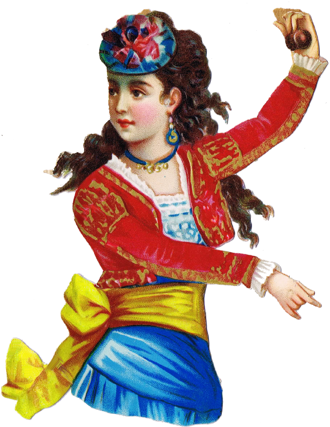 Dancing Ladies Die Cut Graphics - Knick of Time