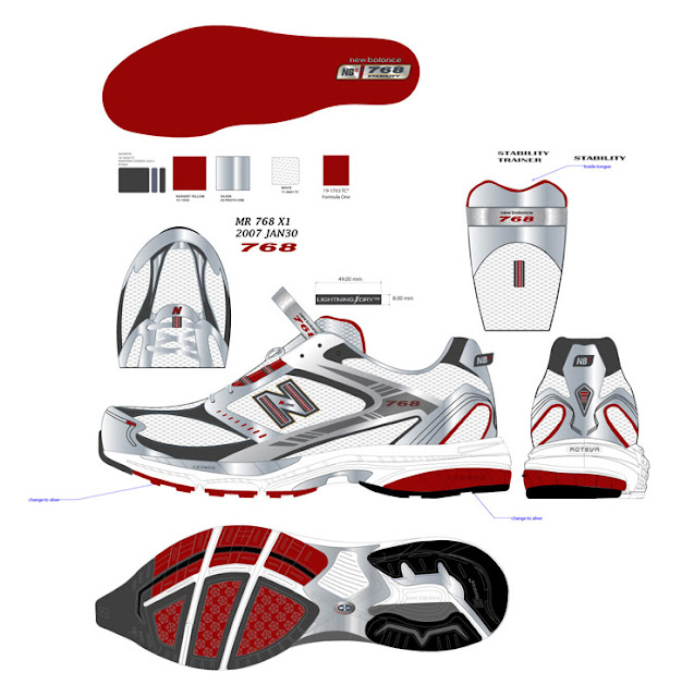 Tom DiSilvio's Design Portfolio: New Balance 768 Named “Best Running ...