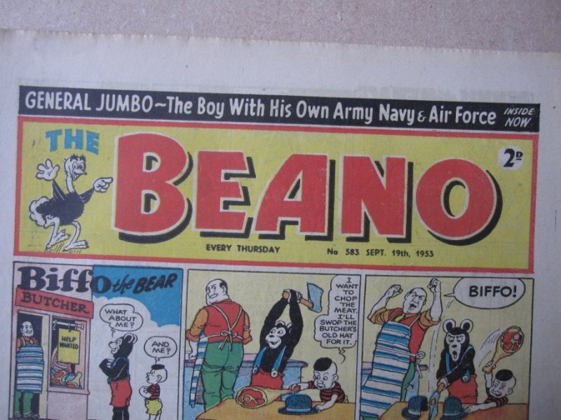 Wacky Comics!: Beano Beginnings - General Jumbo!