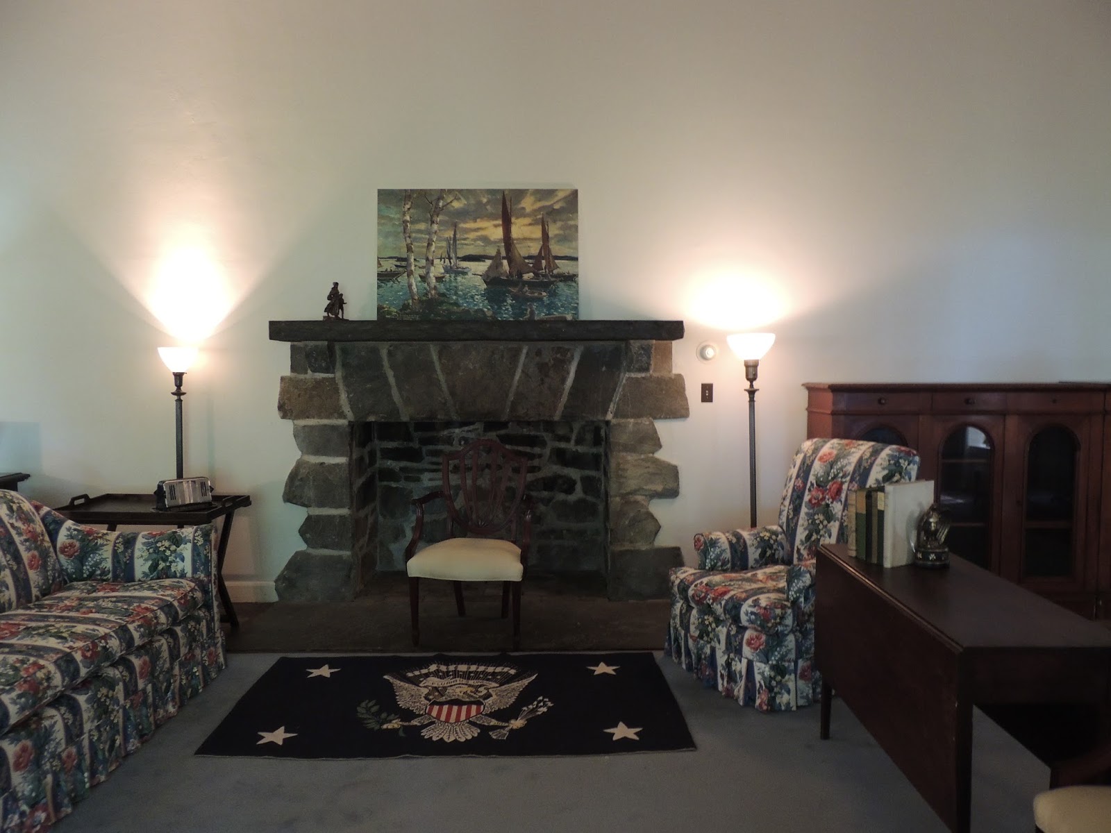 From Camping to Glamping: Lower Level of FDR Museum & Top Cottage