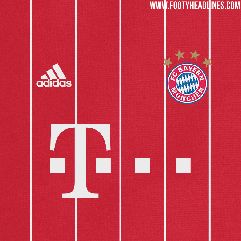 Bayern München 17-18 Home, Away And Third Kit Designs Leaked - Footy ...