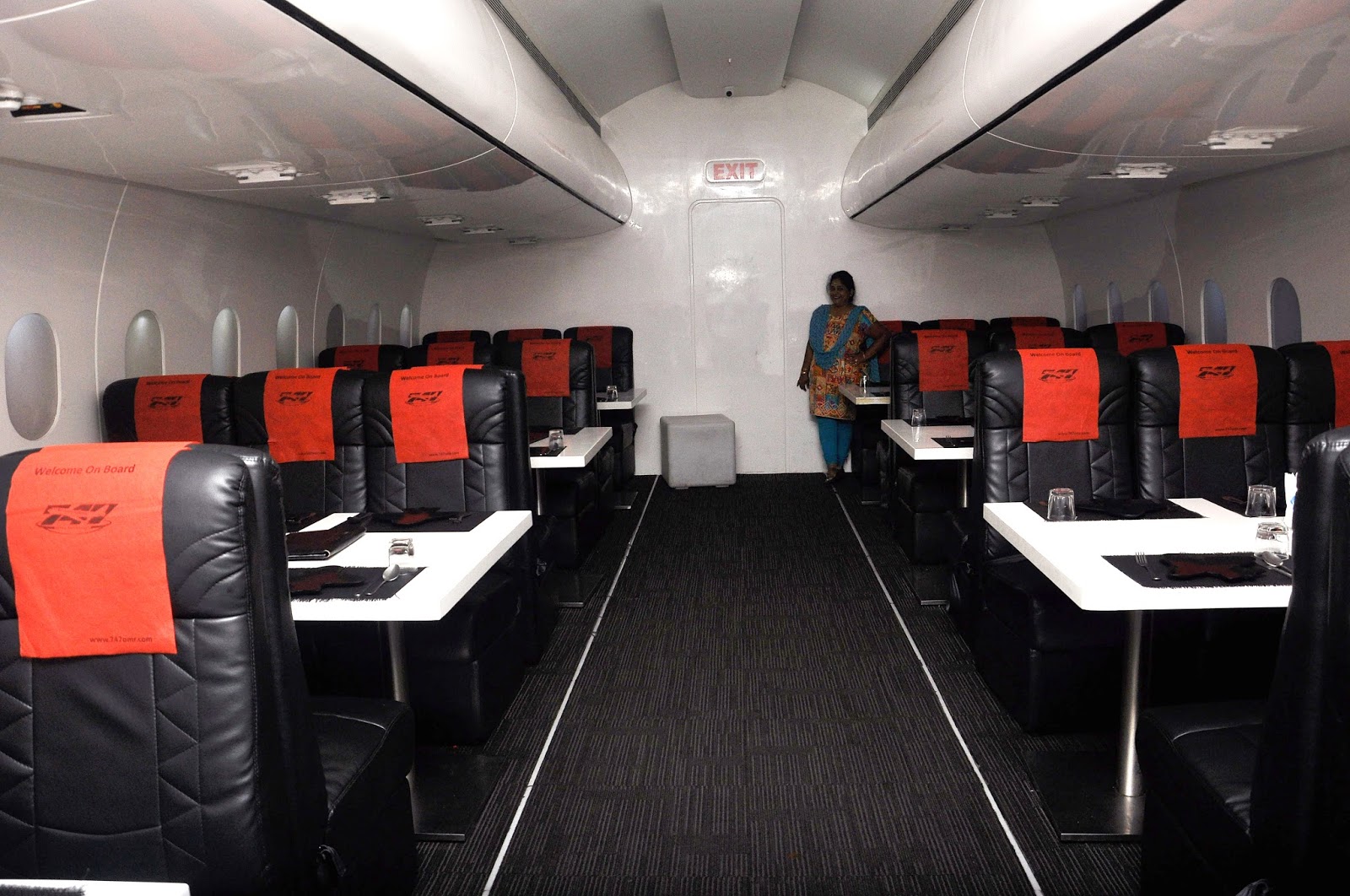 Indian Food Express: 747 - Chennai's First Flight Themed Restaurant at ...