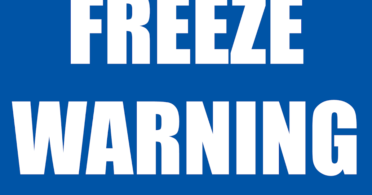 WEATHER ALERT: Freeze Warning Issued for Schuylkill County for Early ...