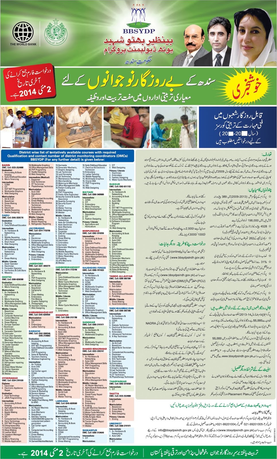 Free Vocational Courses After Matric in Pakistan Through PM YOUTH skill ...