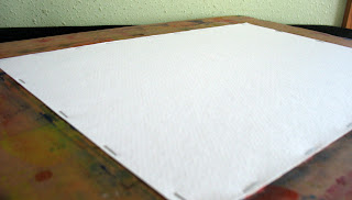 The Painted Prism: WEDNESDAY WORKSHOP -- Stretching Paper