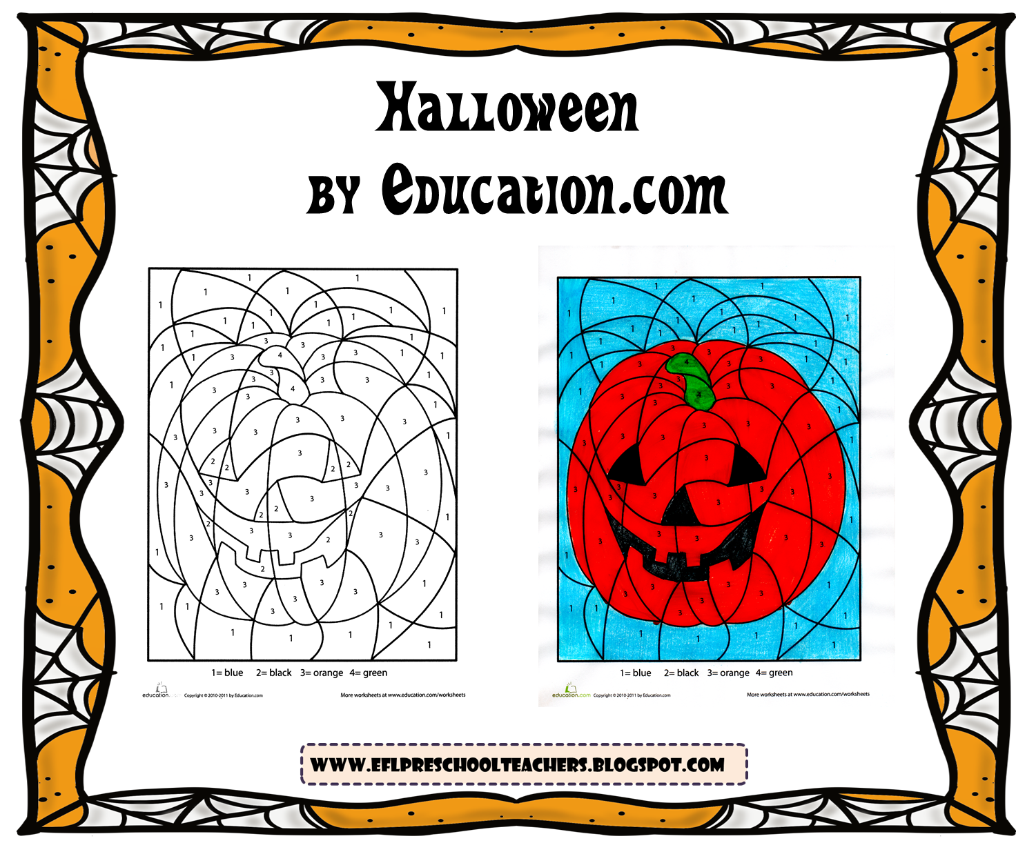 ESL/EFL Preschool Teachers: Halloween by Education.com