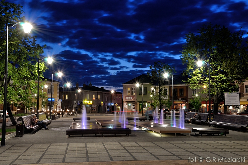 Lens of Soul: Mielec Stare Miasto - fontanna