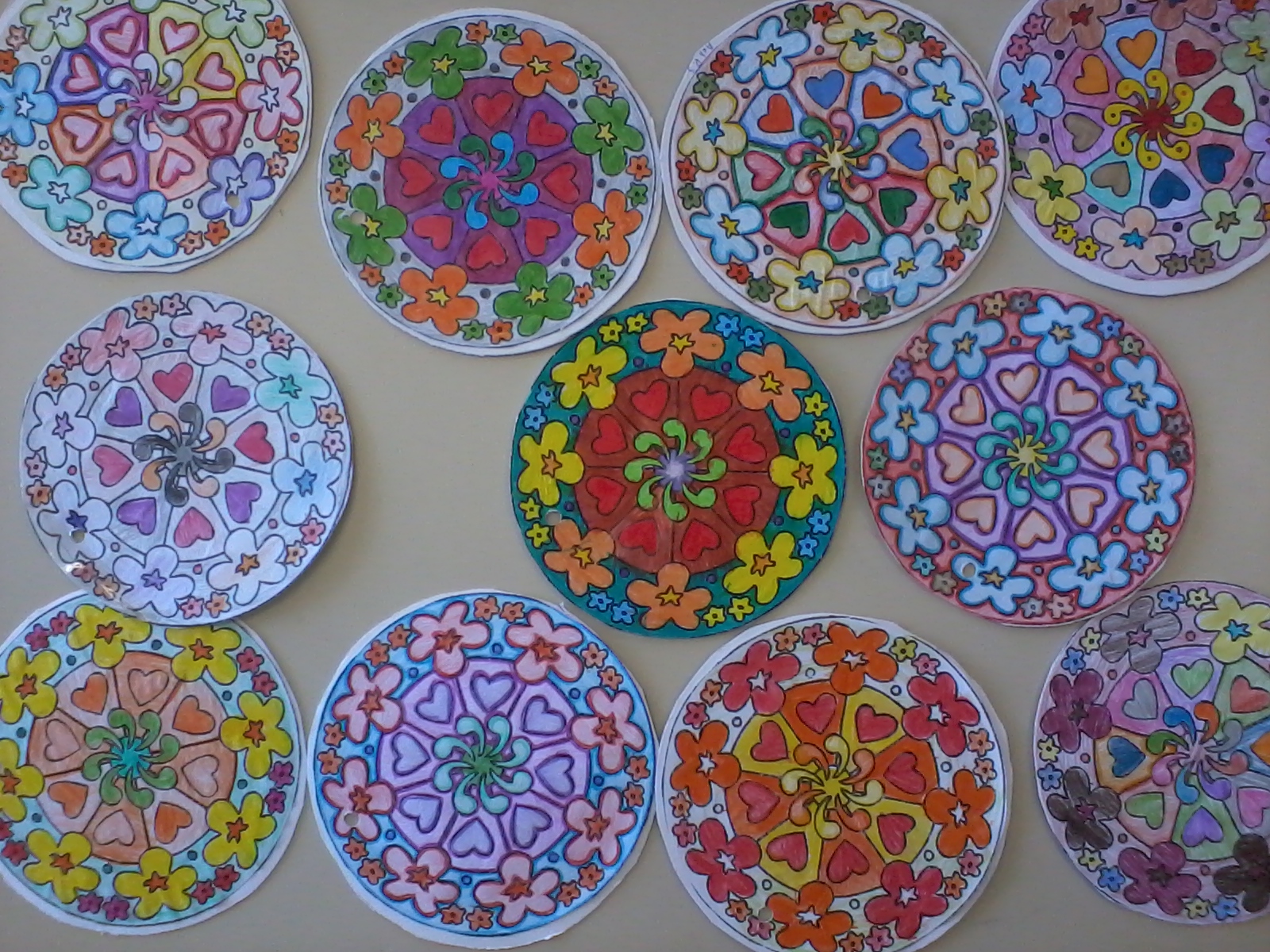 Professora Adriana Nicolodelli: Mandalas - Primavera/ Árvore