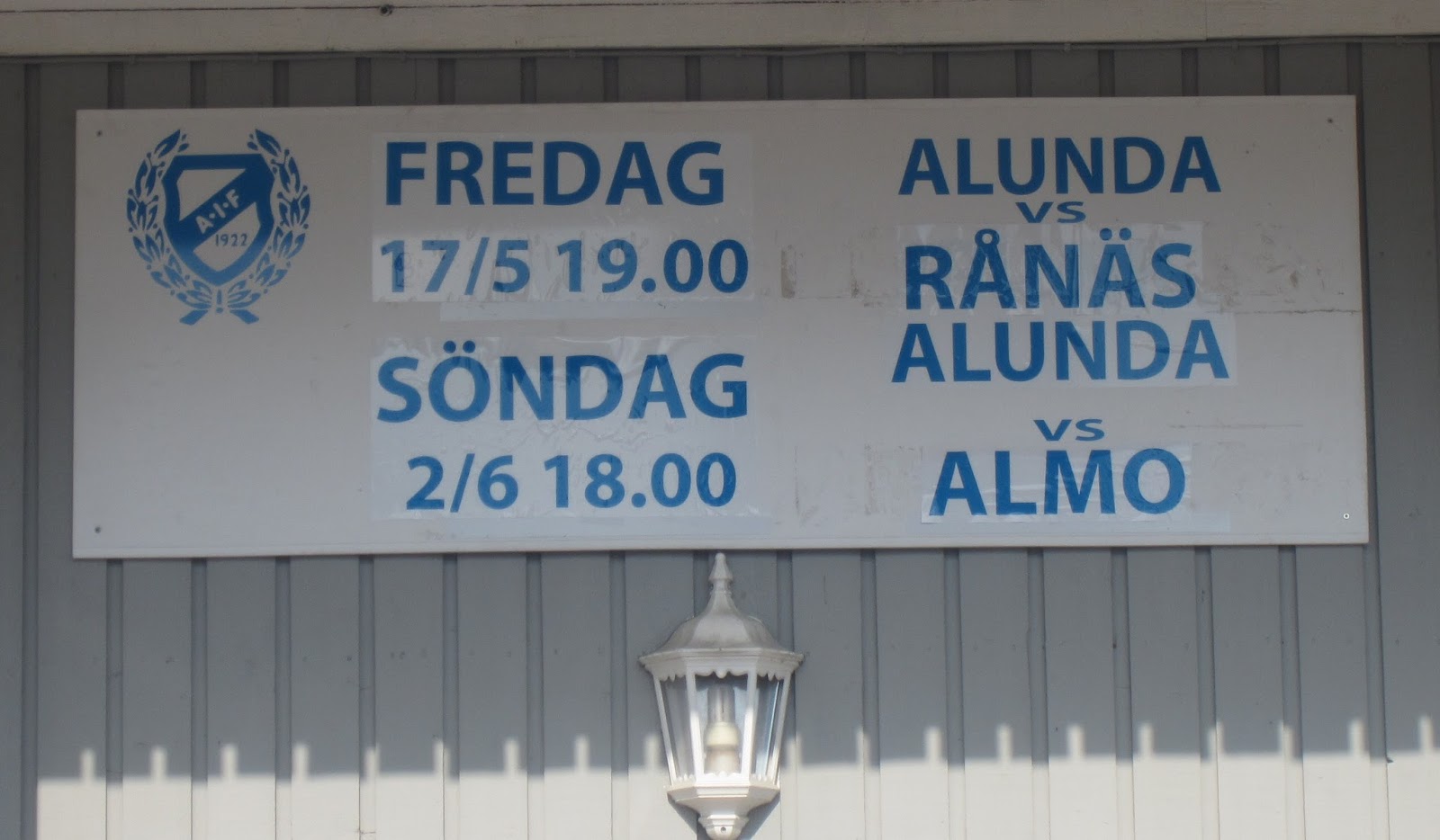 ROSLAGSSTOPPET: Gimo IF - IK Hinden 6-2 (2-1) Alunda IF - Almo BK 0-2 (0-1)