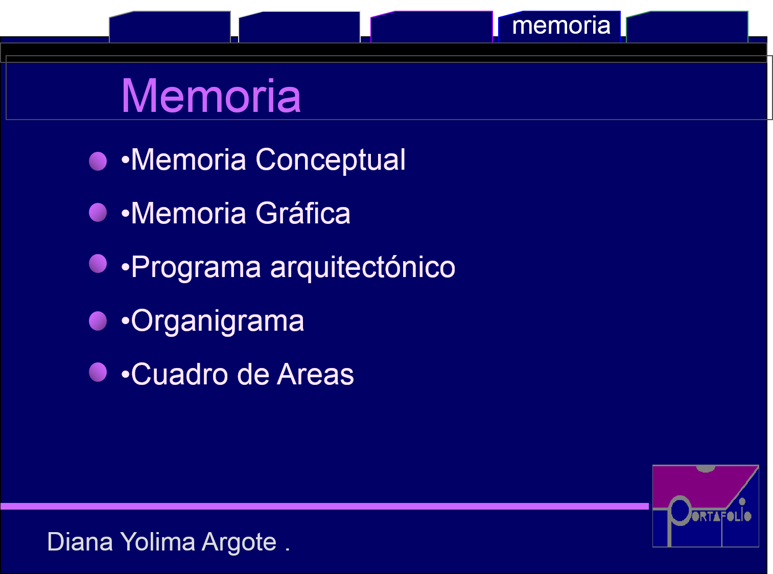 Arquitectura I.U Cesmag Diana Yolima Argote Urbano